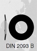 Disc springs DIN 2093 B - Mercanta Hungária Kft. - Rögzítőgyűrűk ...